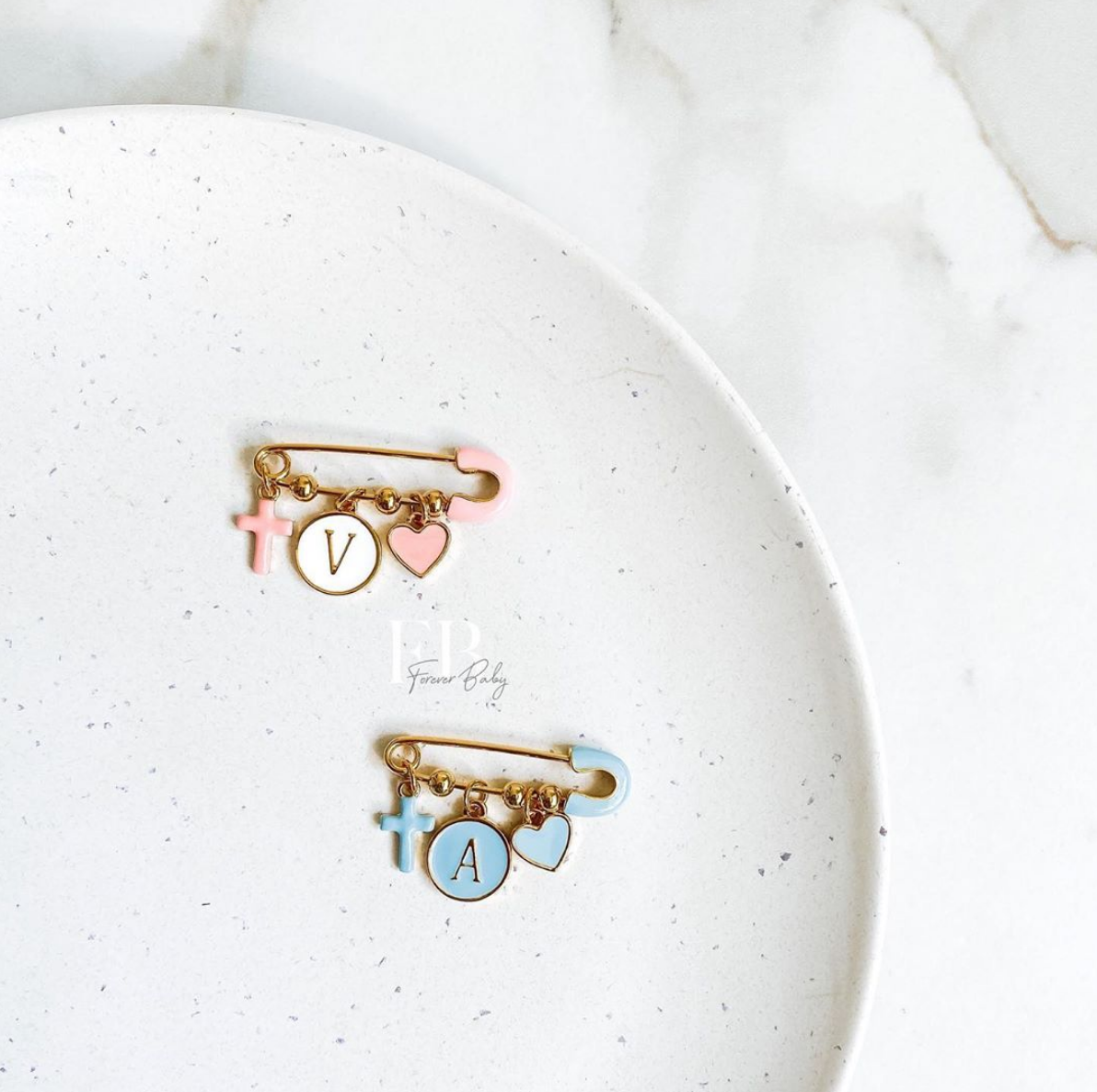 Heart Pin - 3 Charm – ForeverBabyCo