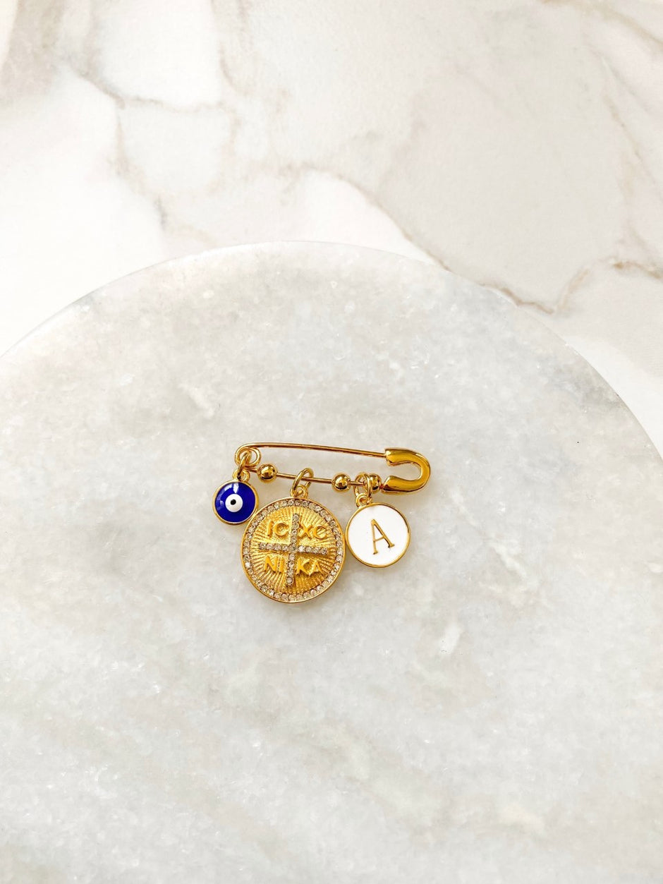Greek Baby Pins – ForeverBabyCo